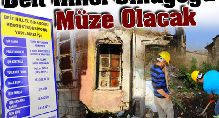 Beit Hillel Sinagogu müze olacak