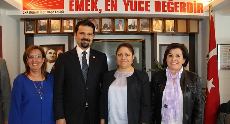 CHP Konak’a ilk ziyaret Zeynep Altıok’tan