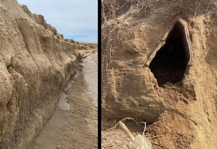 Bizans dönemine ait 1500 yıllık mezar ortaya çıktı