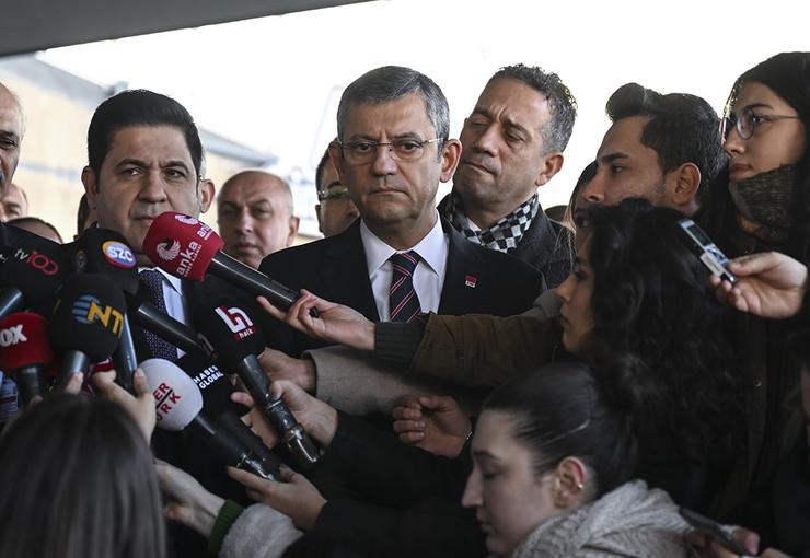 CHP lideri Özel'den SP'li Hasan Bitmez'e ziyaret