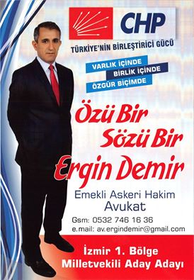 CHP'li Ergin Demir Aday Adaylığını Açıkladı!